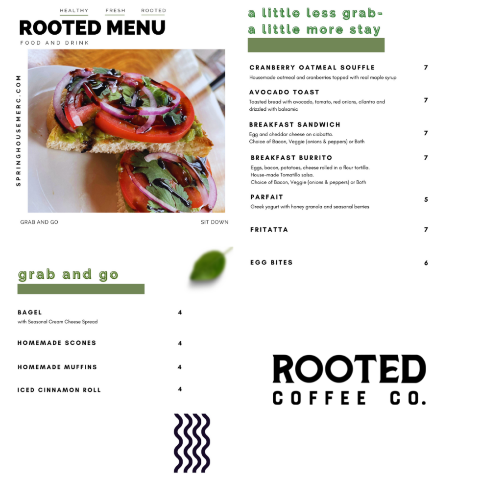Rooted Homepage - SpringHouse At The Merc