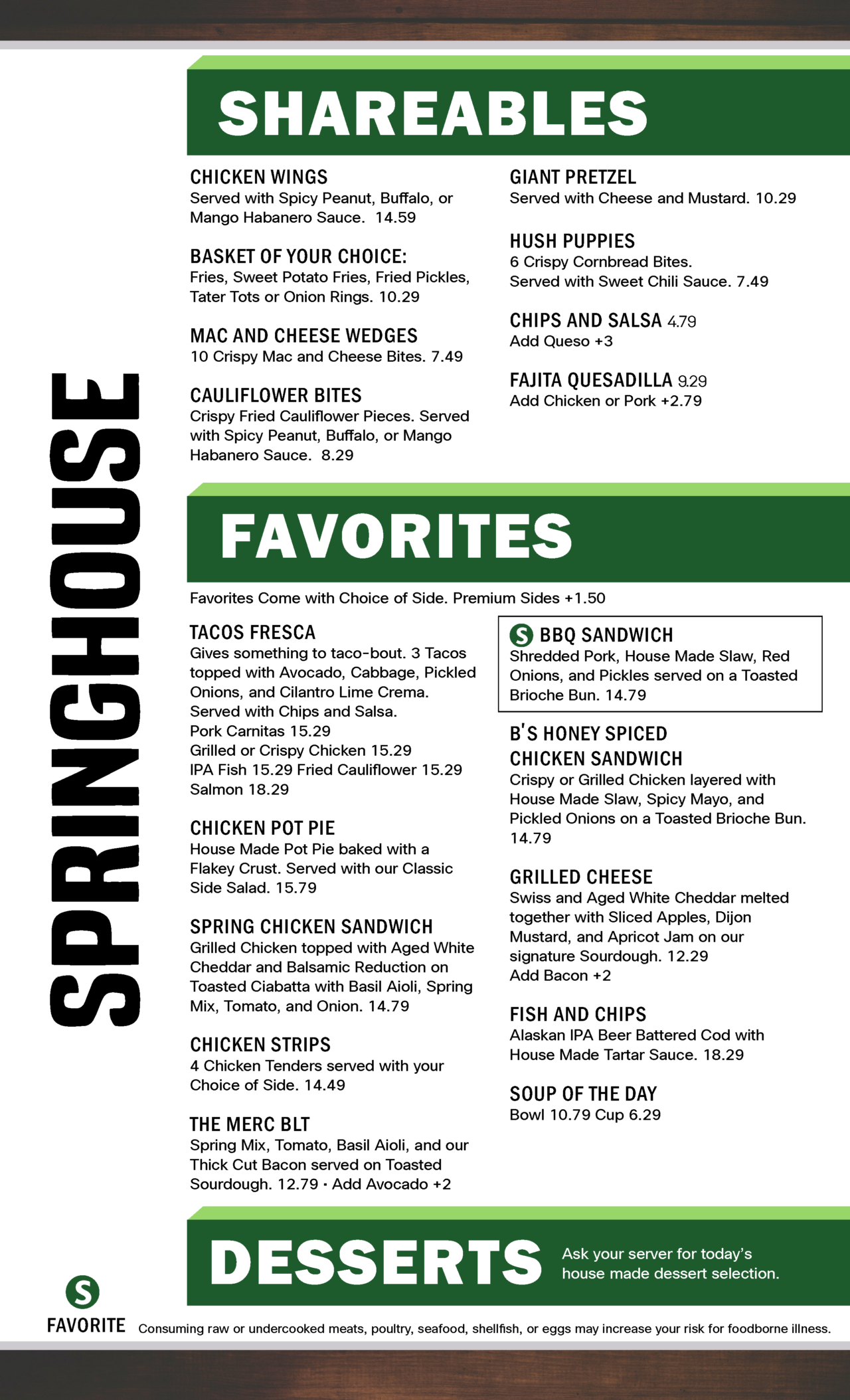 SpringHouse At The Merc
